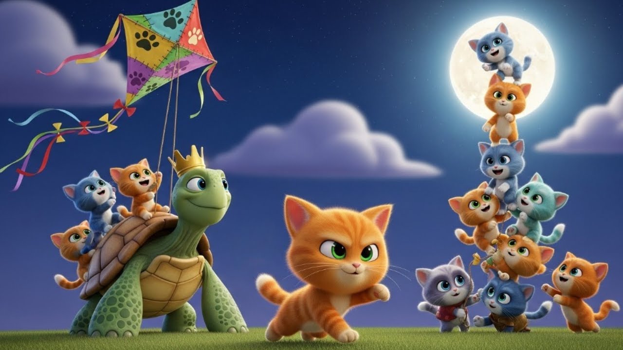 Yertle the Turtle and the Kitty Stack - YouTube