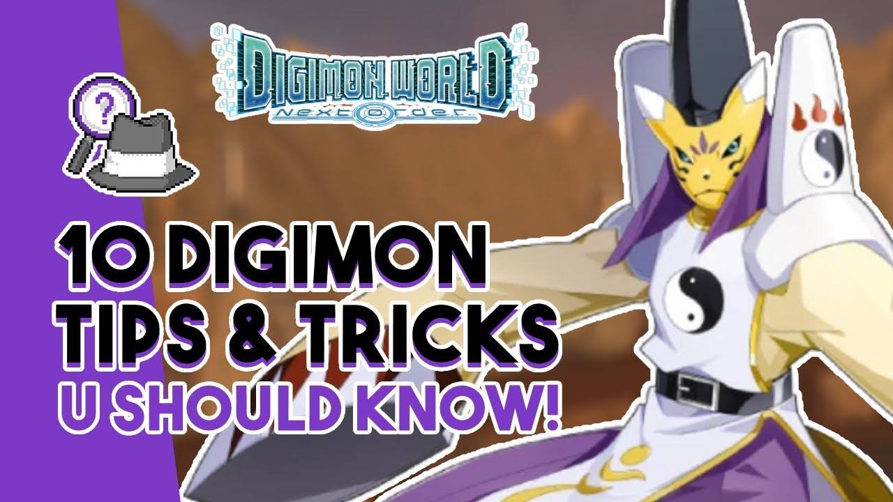 10 Digimon World Next Order Tips and Tricks You SHOULD Know! - YouTube