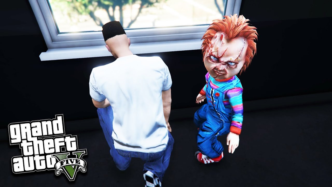 POUPÉE CHUCKY GTA 5 MULTIPLAYERS - YouTube