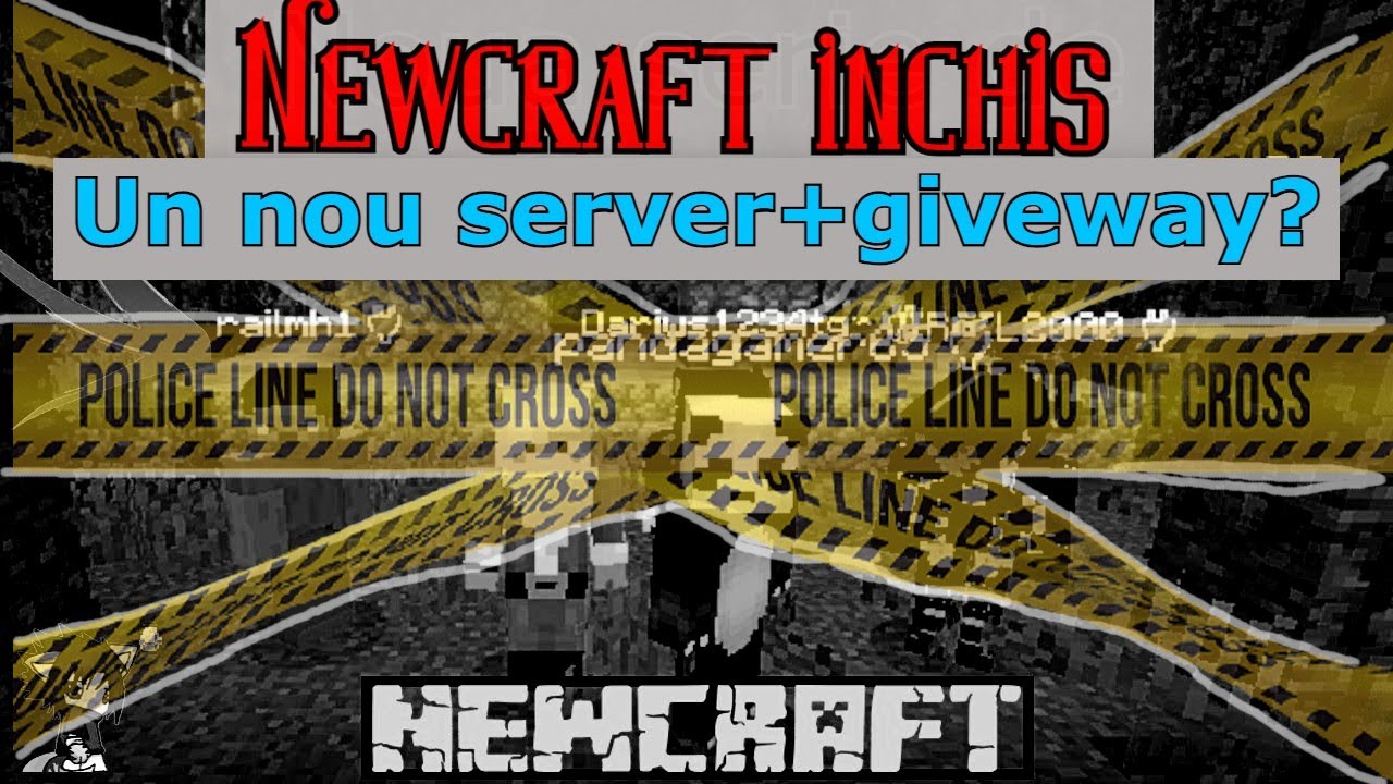Newcraftul s-a inchis . Giveway + redeschidem alt server de roleplay ...