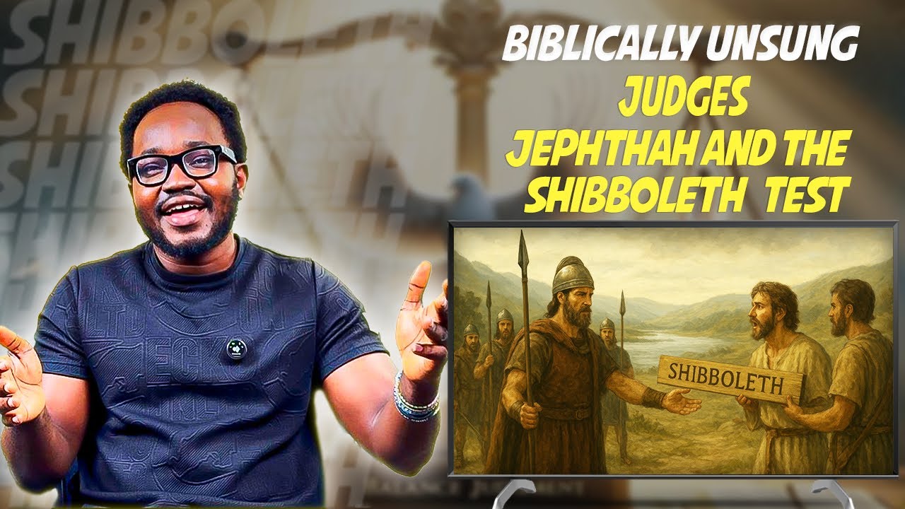 EP20 - JUDGES - Jephtah and The SHIBBOLETH Test - Biblically Unsung ...