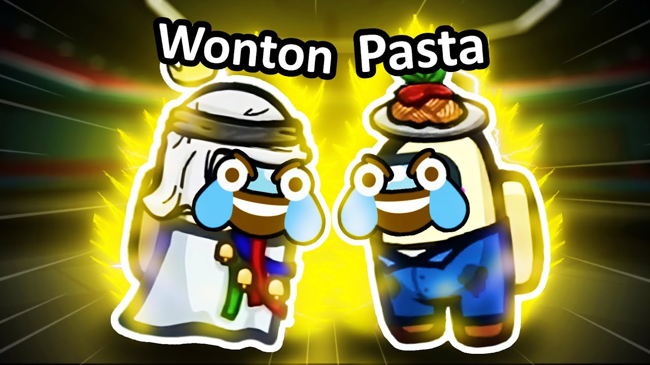 Among us but me and pasta WHEEZE - YouTube