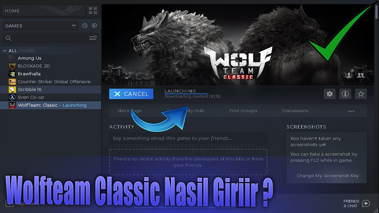 Steam Wolfteam Classic Nasıl İndirilir Arda T - YouTube