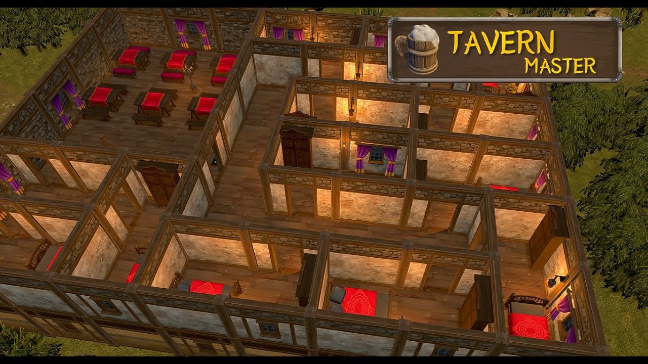 Hotel Addition To Our Tavern ~ Tavern Master #4 - YouTube