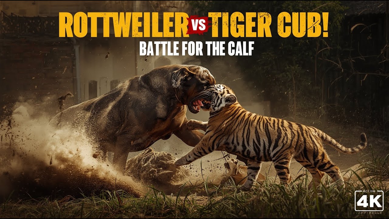 When the City Becomes a Jungle: Rottweiler Protects Home from Wild ...