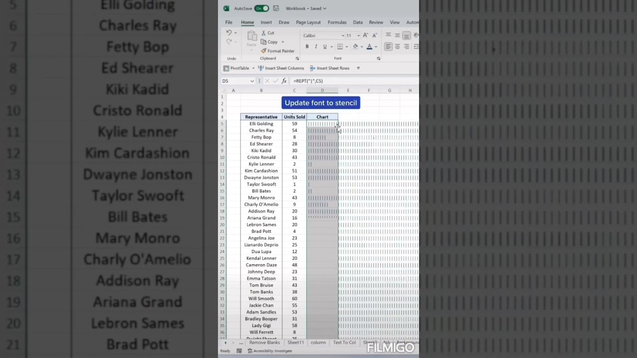 How To Create A Bar Chart In Excel Bar Chart Excel Sheet Short How To Create A Bar Chart In Excel Bar Chart Excel Sheet Short