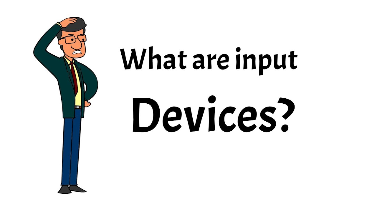 Computer input devices and their types - YouTube