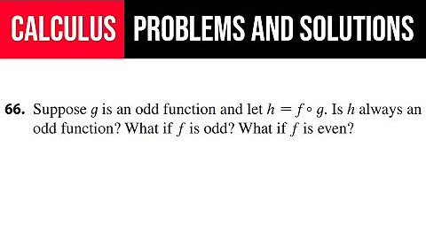 Calculus Section 1.3: New Functions from Old Functions - YouTube
