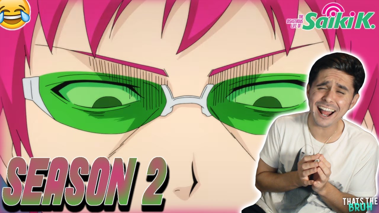 "CANT STOP LAUGHING" The Disastrous Life of Saiki K. Season 2 Ep.1 Live ...