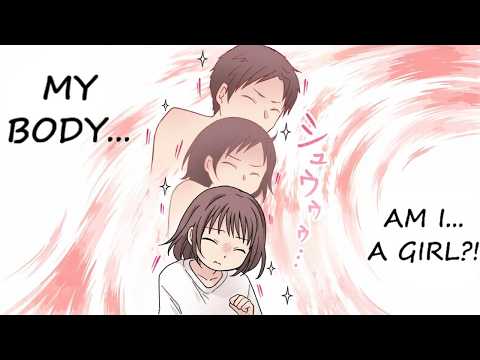 TG TF Transformation | Boy to Girl | Magic Study Turned Me Into a Girl!? | Body Change | Body swap
