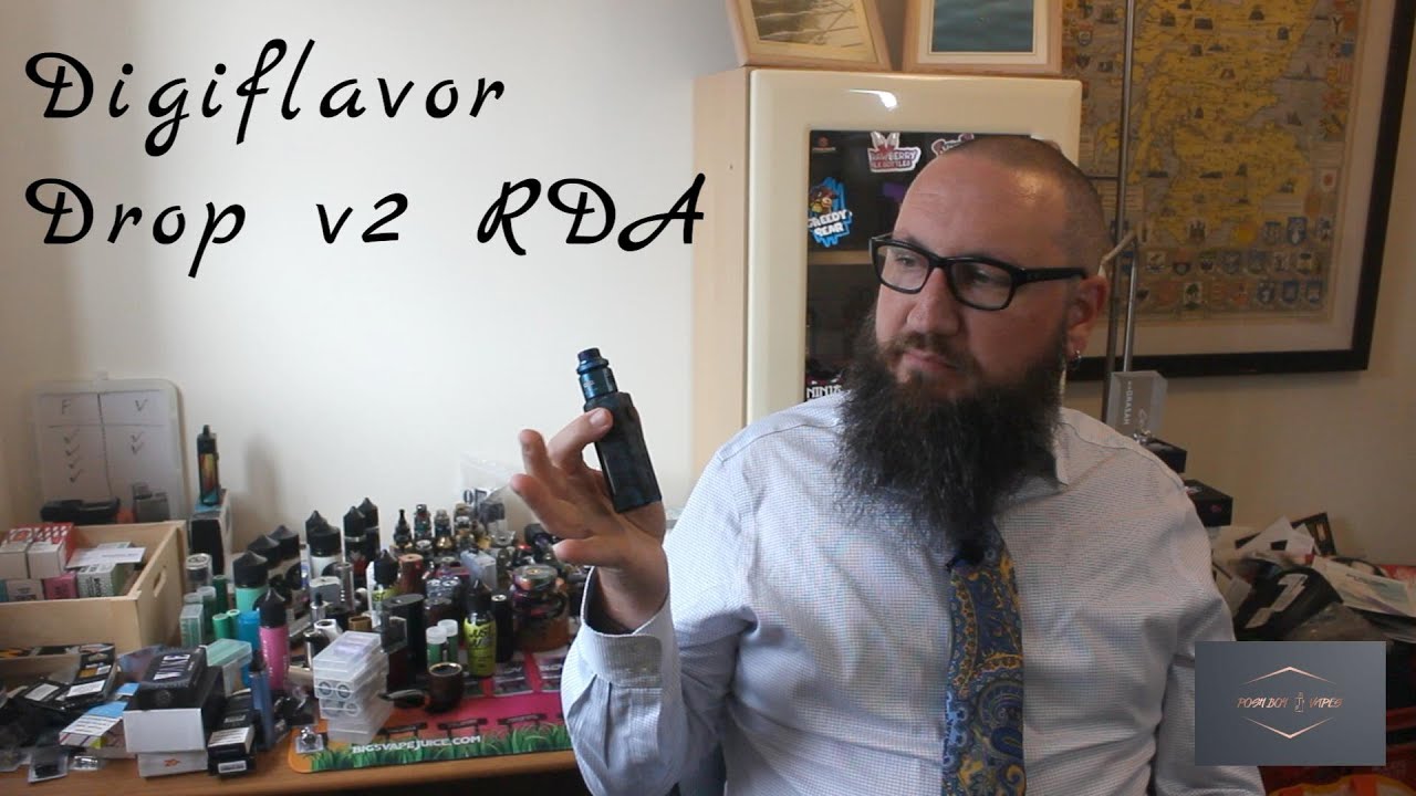 Digiflavor Drop RDA v2 Review (including a build & wicking tutorial ...