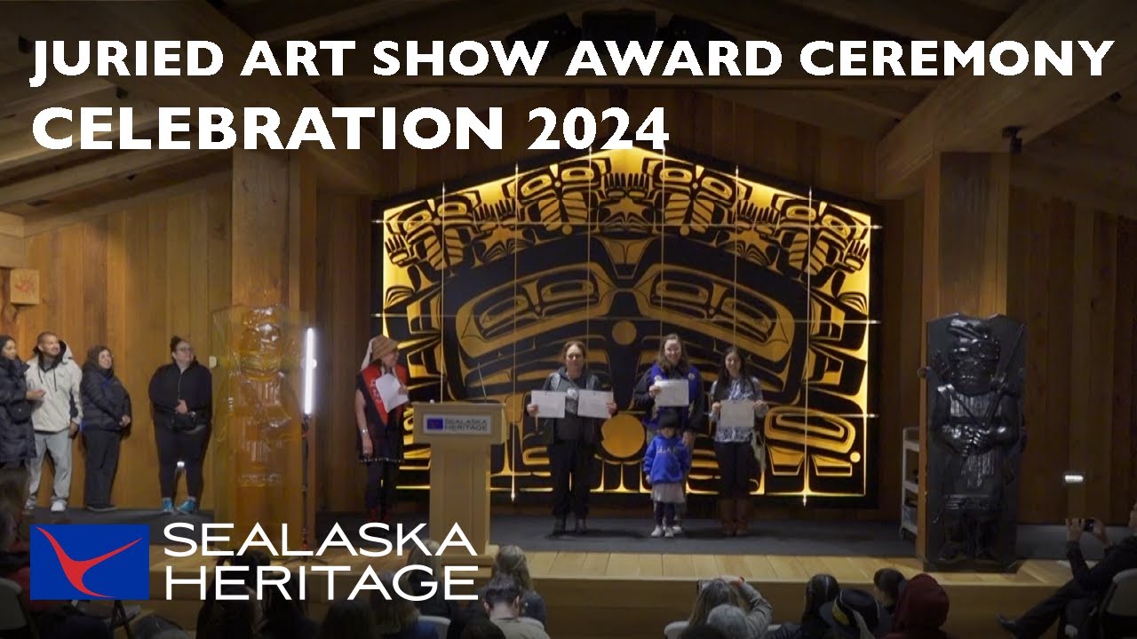 Juried Art Show Award Ceremony 2024 I Sealaska Heritage - YouTube