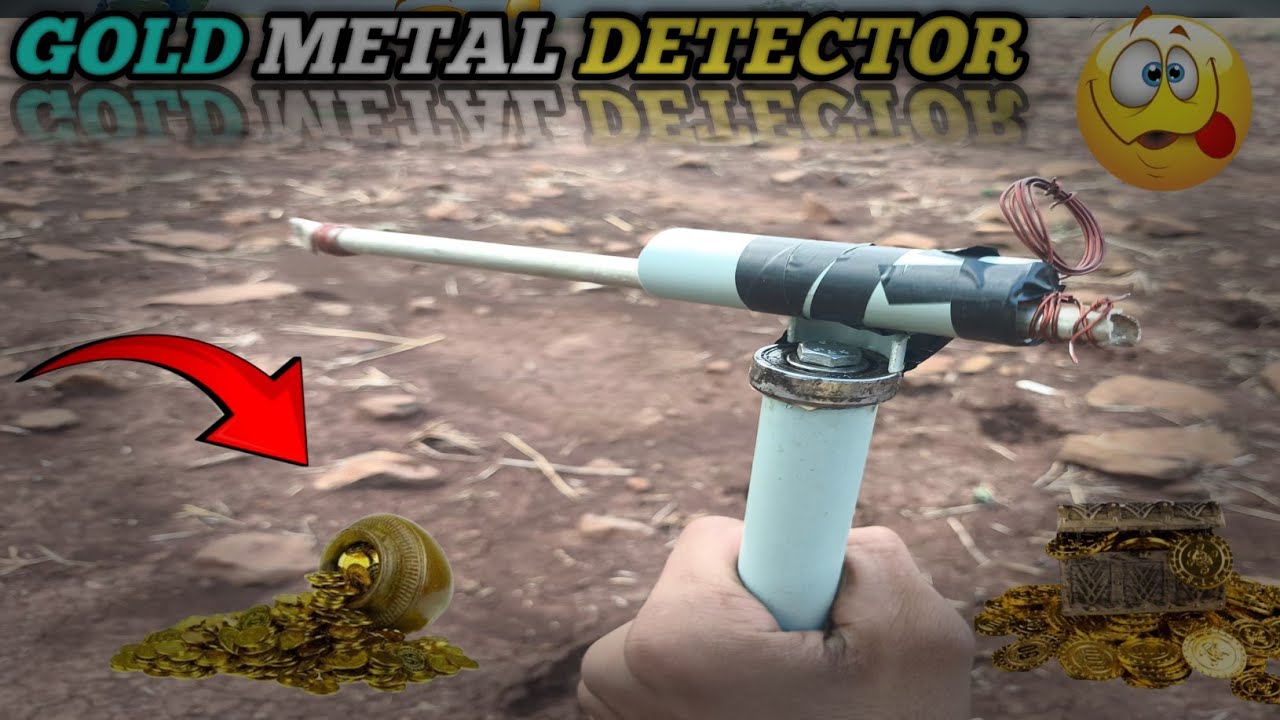 Gold metal detector at home homemade metal detector how to make a metal ...