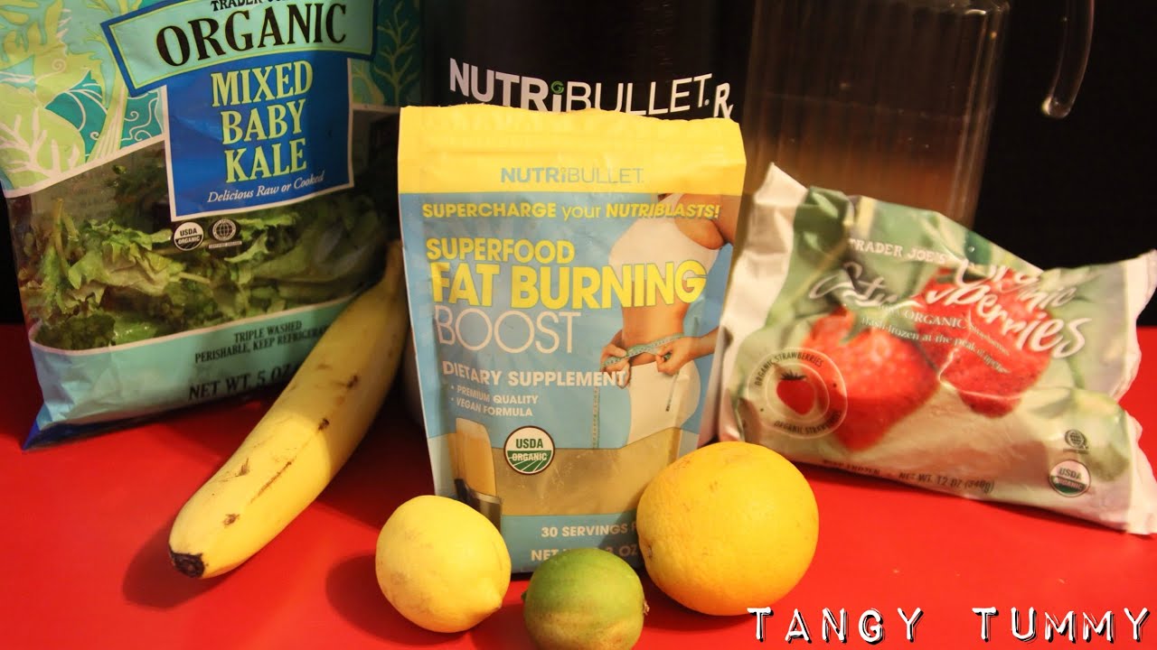 Nutribullet Rx "Tangy Tummy" Vegan Recipe - YouTube
