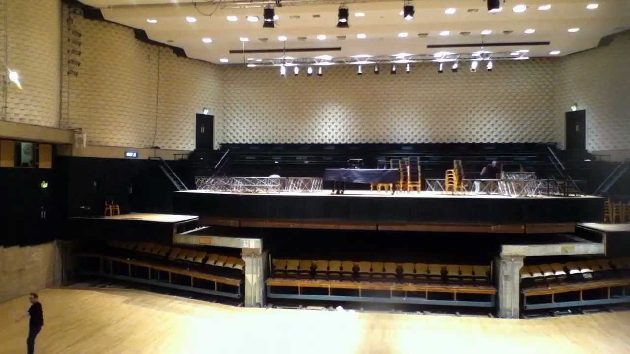 Lighthouse Poole floor change part 2. Flat to seated. - YouTube