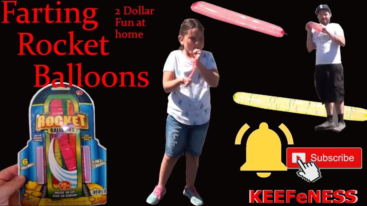 how to have fun with 2 dollar farting Rocket balloons... videos been ...