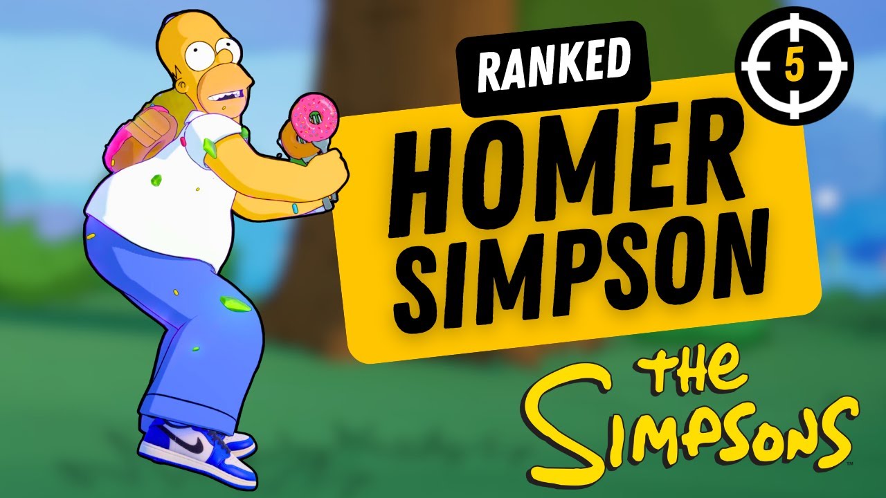 FARTNITE - RANKED - Homer Simpson - 5 KILLS - YouTube