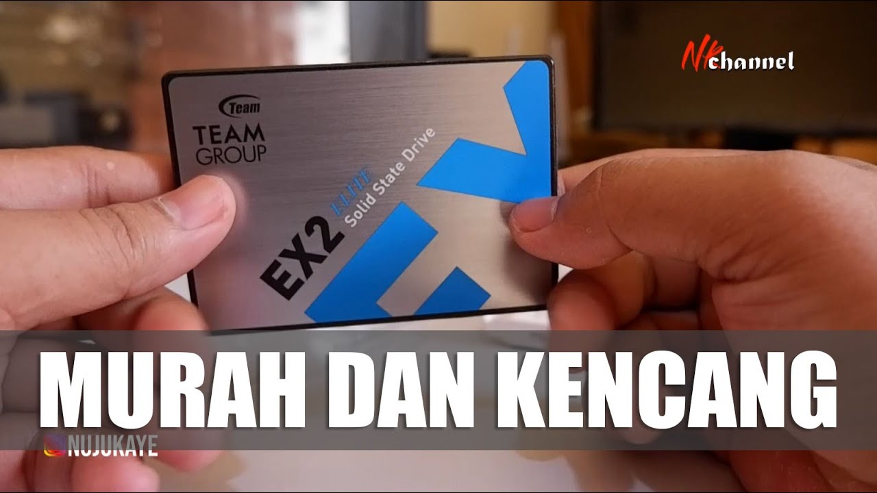 SSD SATA 512GB terbaik | Team EX2 512GB - YouTube
