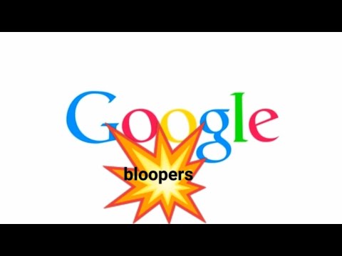 google logo bloopers - YouTube