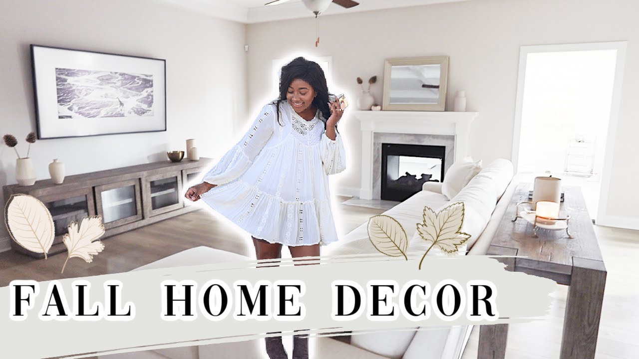 FALL HOME DECOR | NEW FURNITURE & DIY'S - YouTube