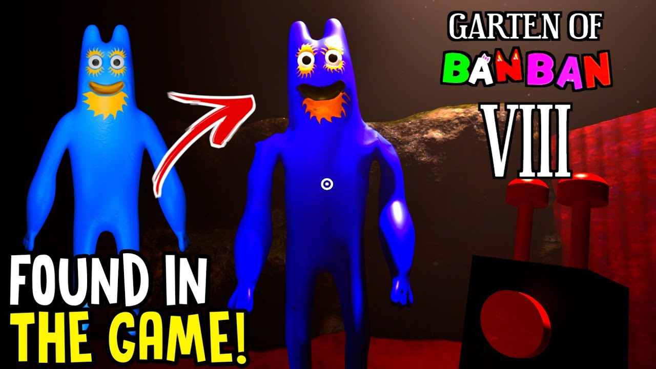GARTEN OF BANBAN 8 - FINALLY I FOUND the BLUE BANBAN in the GAME 😃 ...