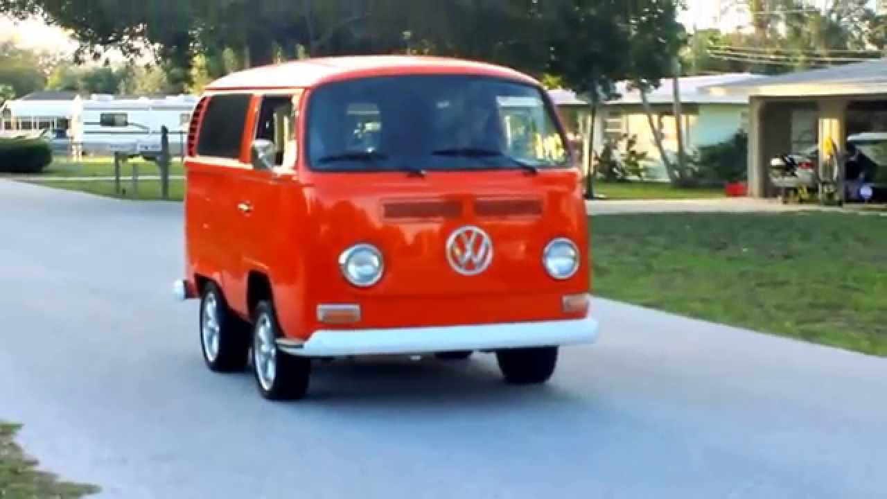 VW Bus Popping Wheelies - YouTube