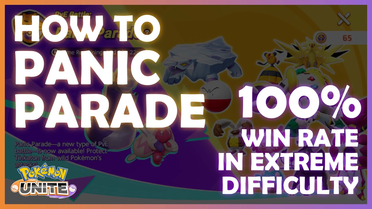 Panic Parade Guide Pokemon Unite | Tips and Tricks for Panic Parade ...