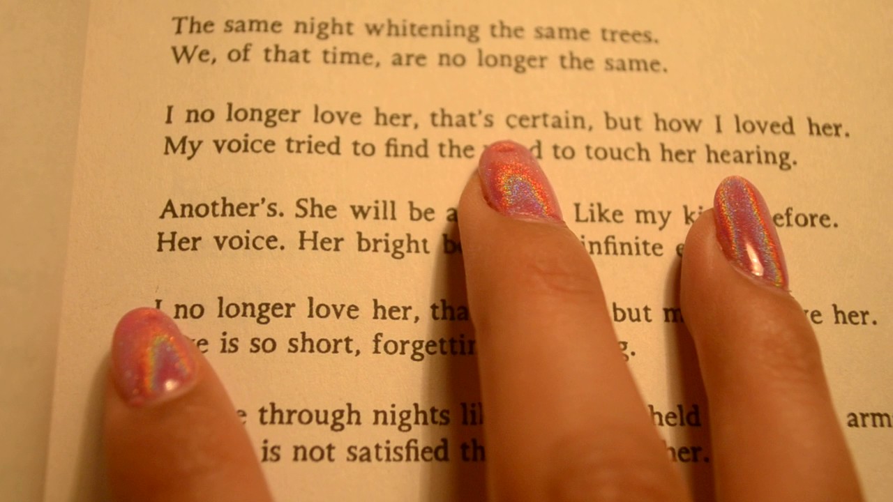 ASMR Poetry Reading - YouTube