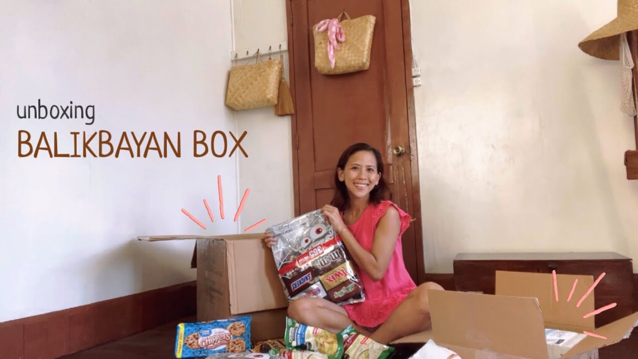BALIKBAYAN BOX | What’s Inside - YouTube