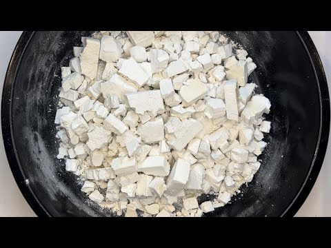 Crispy & Silky Lemon Comet & Corn Starch Bars 🍋 #asmr #cornstarch # ...