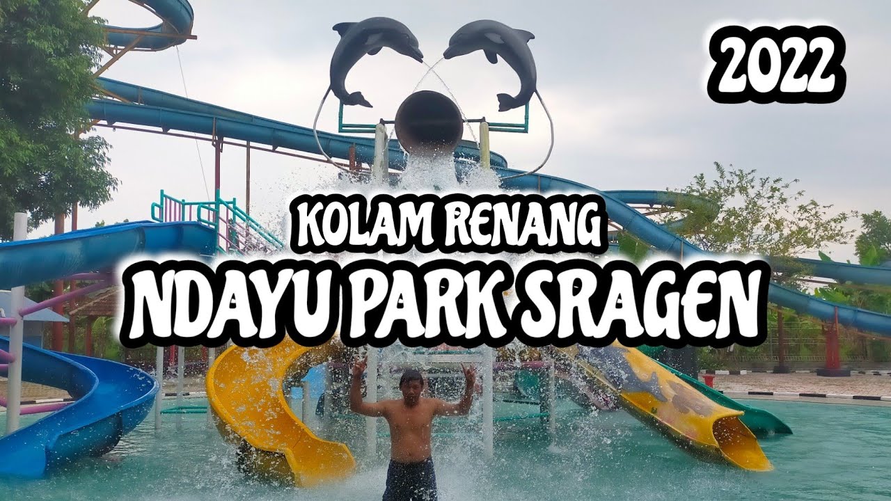 swimming pool at ndayu park, sragen city - YouTube