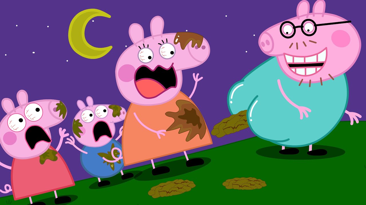 What Is Peppa's Dad Doing??? Please Stop!!! | Peppa Pig Funny Animation - YouTube