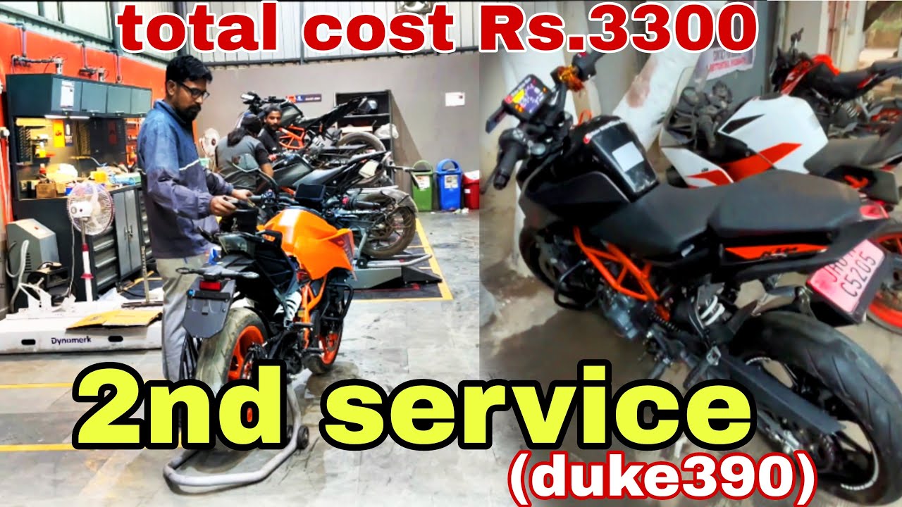 Too much expensive 2ndSERVICE😞 (Duke390) don't buy KTM😢 @ride_with_rox ...