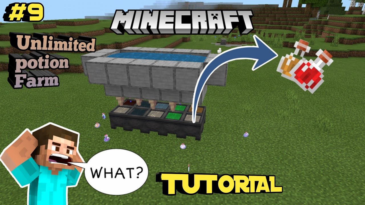 Simple and Easy Unlimited Potion Farm for Minecraft version 1.17,1.18 ...