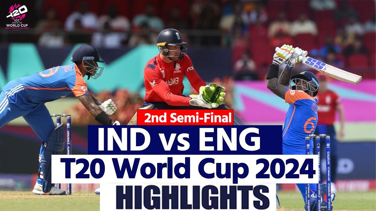 IND vs ENG T20 World Cup Semifinal Highlights: India vs England ...