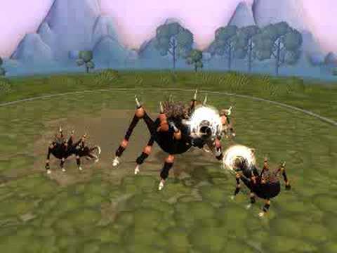 My spore spider - YouTube