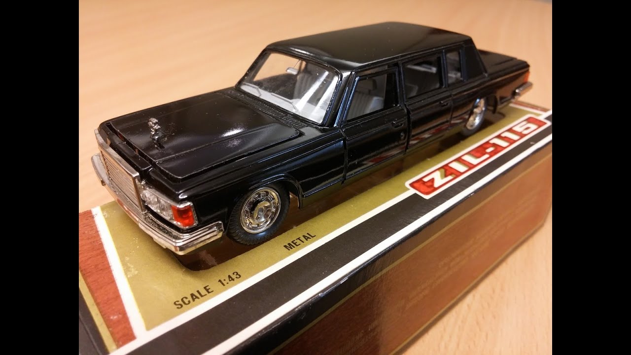 ZIL - 115 1:43 USSR Зил - 115 СССР - YouTube