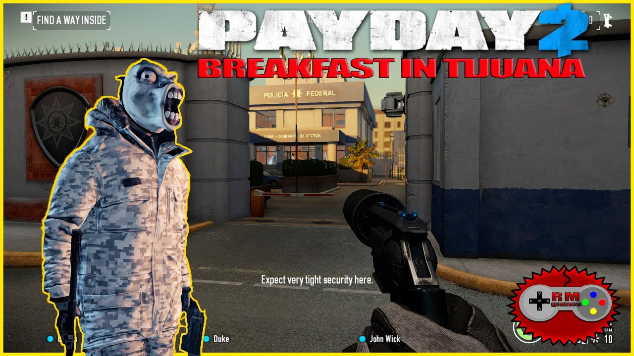 Payday 2 - Breakfast in Tijuana Solo Stealth PT BR - YouTube