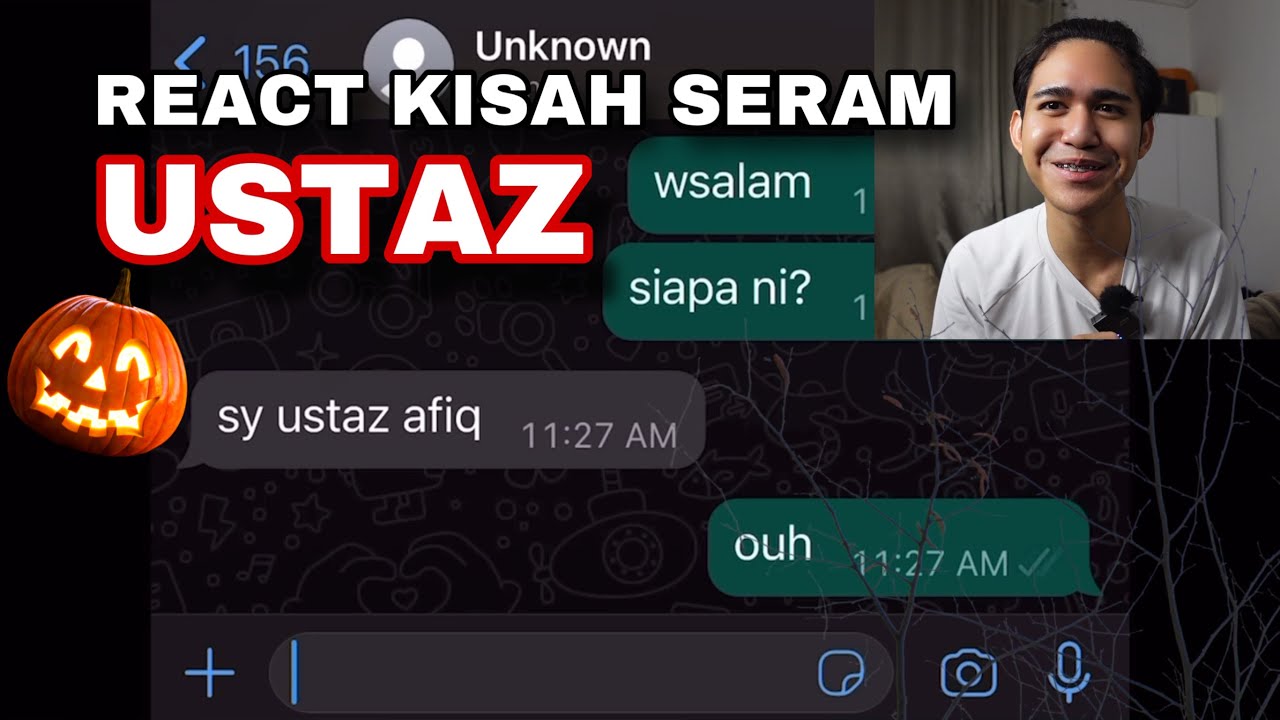 REACT KISAH SERAM USTAZ 😭 - YouTube