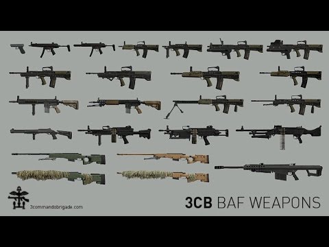 ArmA 3 Mod - 3CB Weapons Pack: L8A5 Variants - YouTube