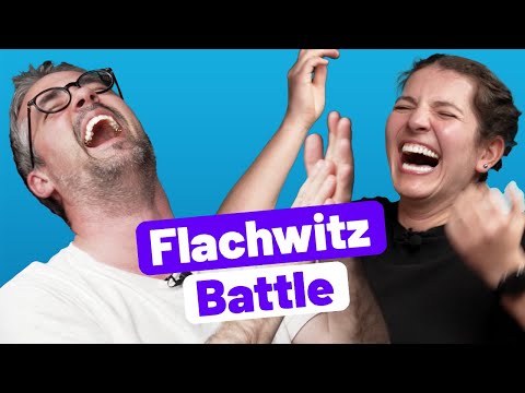 Flachwitz-Battle: Nicht lachen Challenge (mit Mihi und Caro)