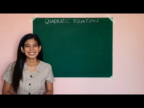 QUADRATIC EQUATIONS - YouTube
