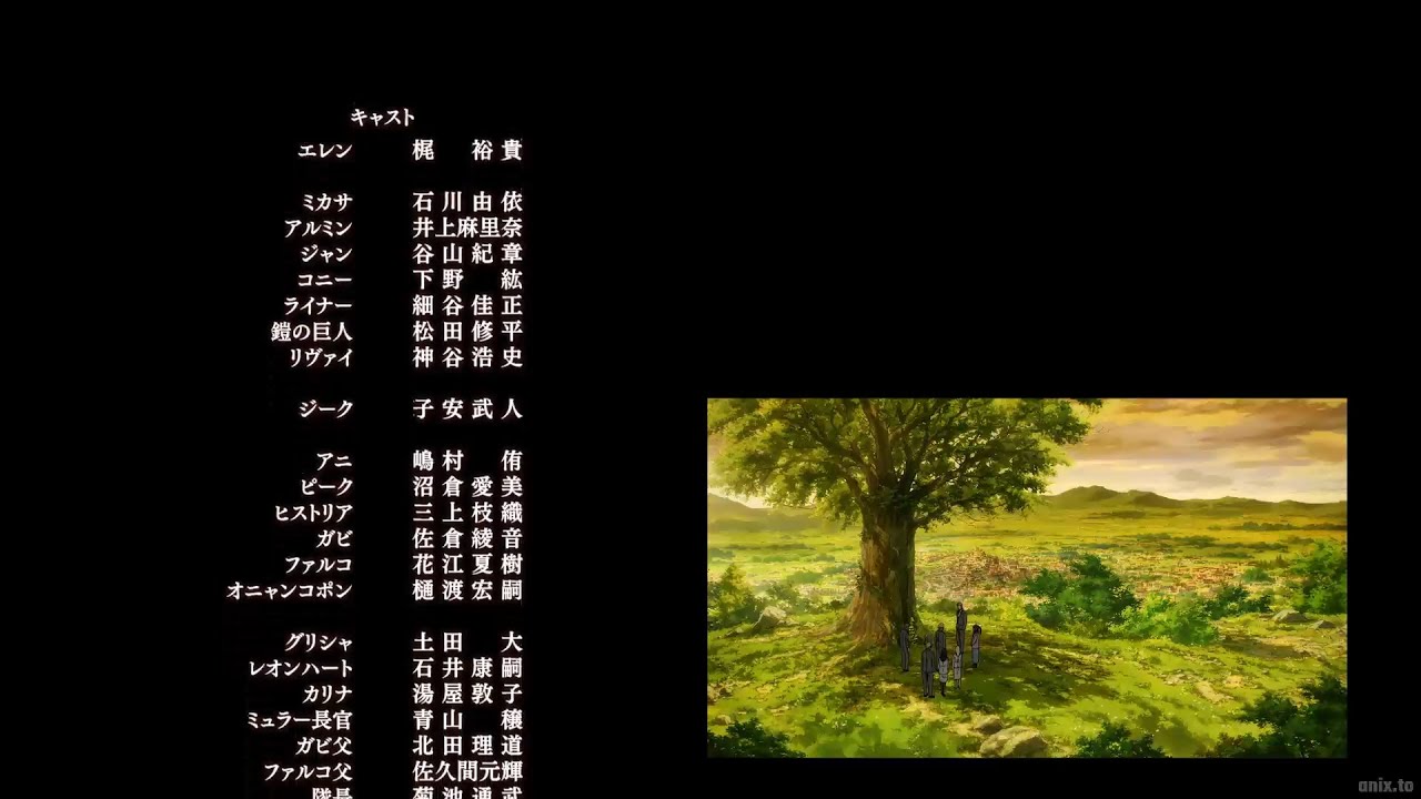 Attack On Titan Season 4 pt. 3 Episode 2 End Credits | The Battle Of ...