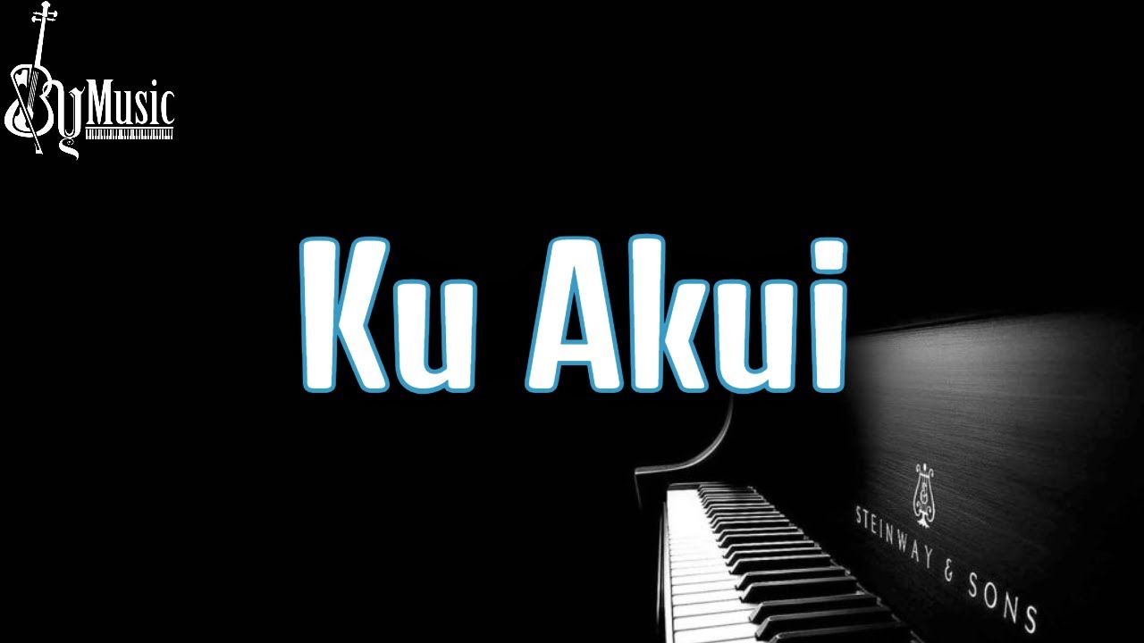 Hafiz Suip -Ku Akui [Karaoke Versi Piano] - YouTube