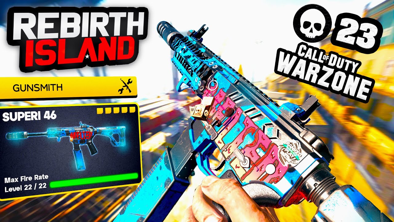 New Superi 46 SMG Loadout Dominates Rebirth Island Watch This!!! - YouTube