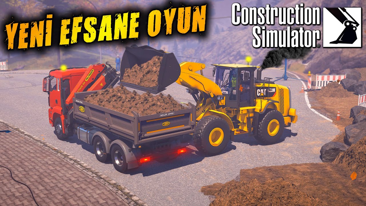 YENİ EFSANE OYUN İNŞAAT SİMÜLASYONU | CONSTRUCTION SIMULATOR - YouTube