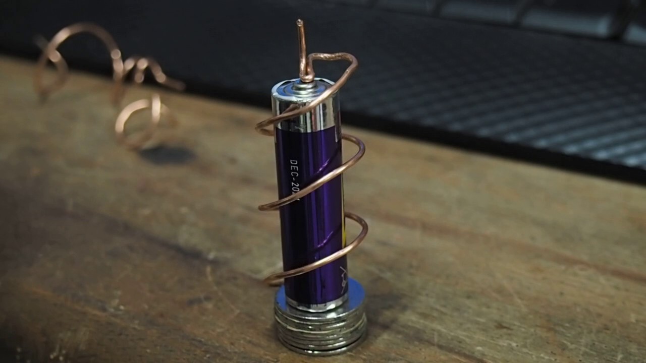DIY Polarmotor - es funktioniert wirklich - YouTube
