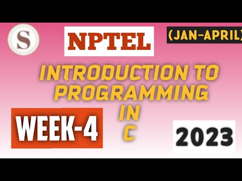 Introduction to Programming In C||WEEK-4 Assignment Answers||#NPTEL||#SKumarEdu||#cprogramming ...