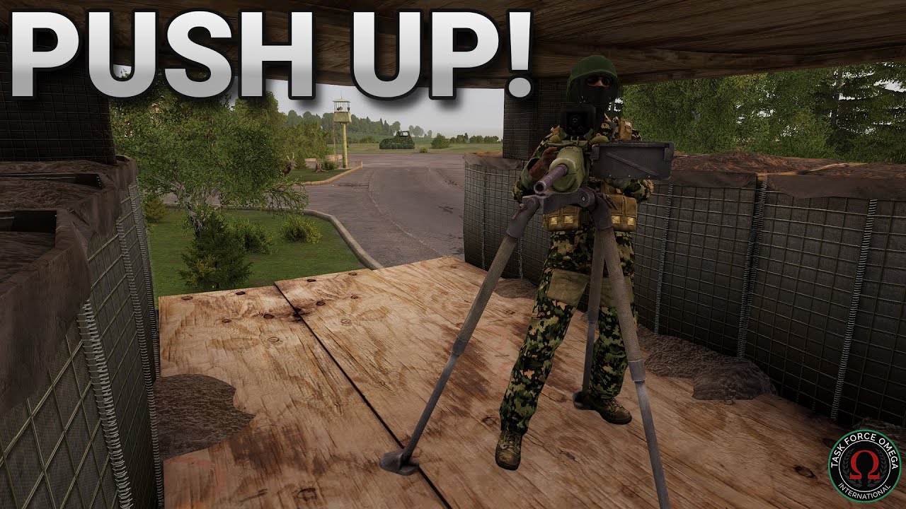 Arma 3 - Task Force Omega - Push Up! [Zeus] - YouTube