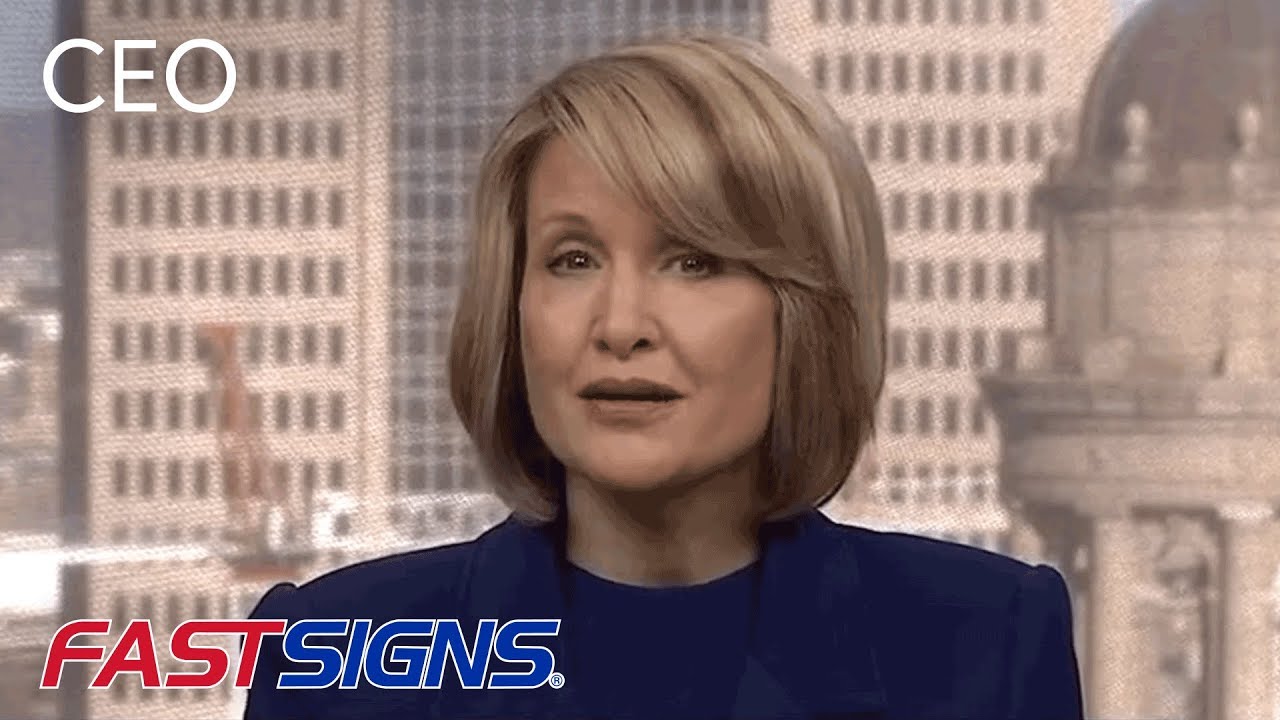 CEO Catherine Monson on Fox Business | FASTSIGNS® - YouTube